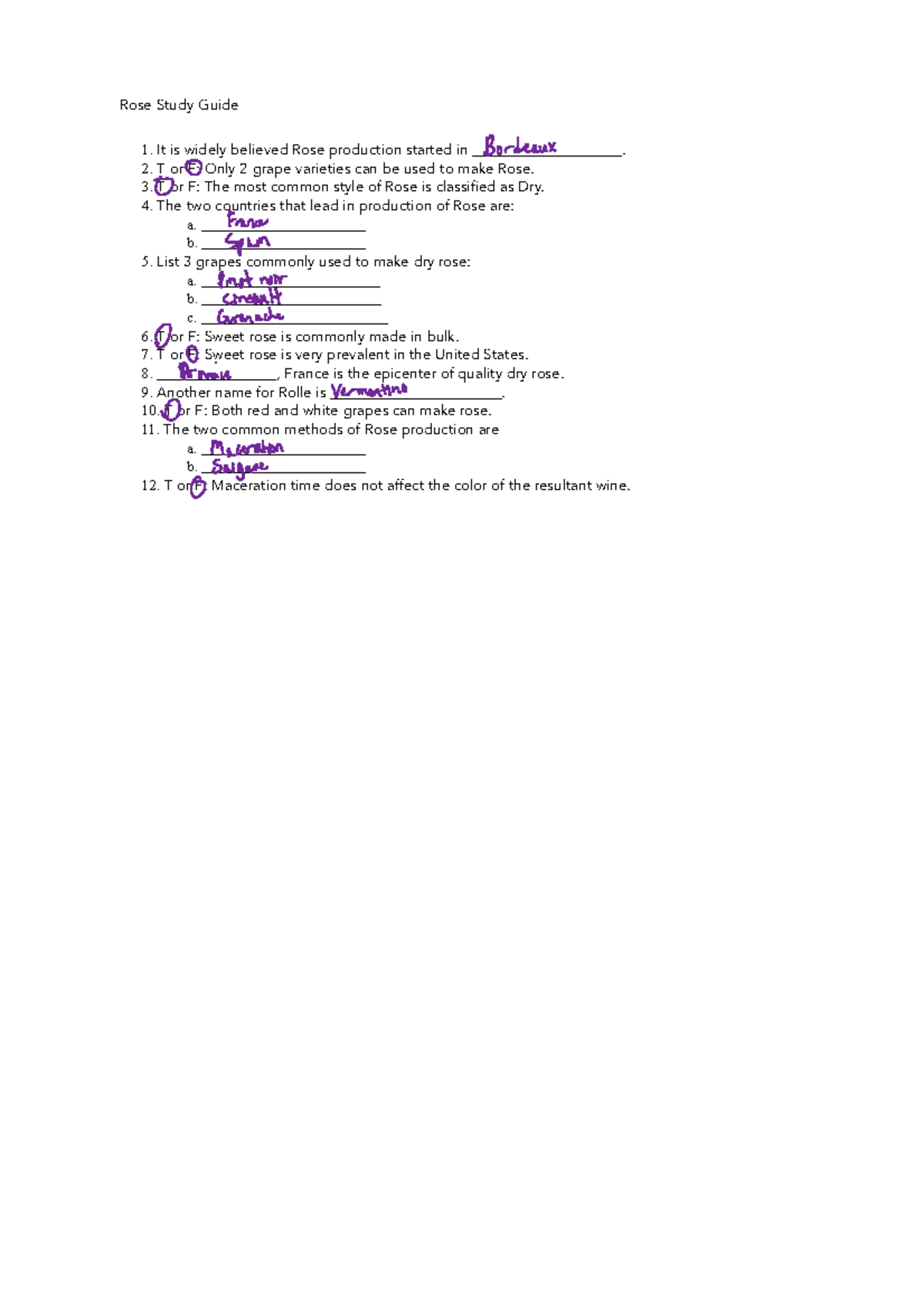 Rose Study Guide converted - Rose Study Guide 1. It is widely believed ...