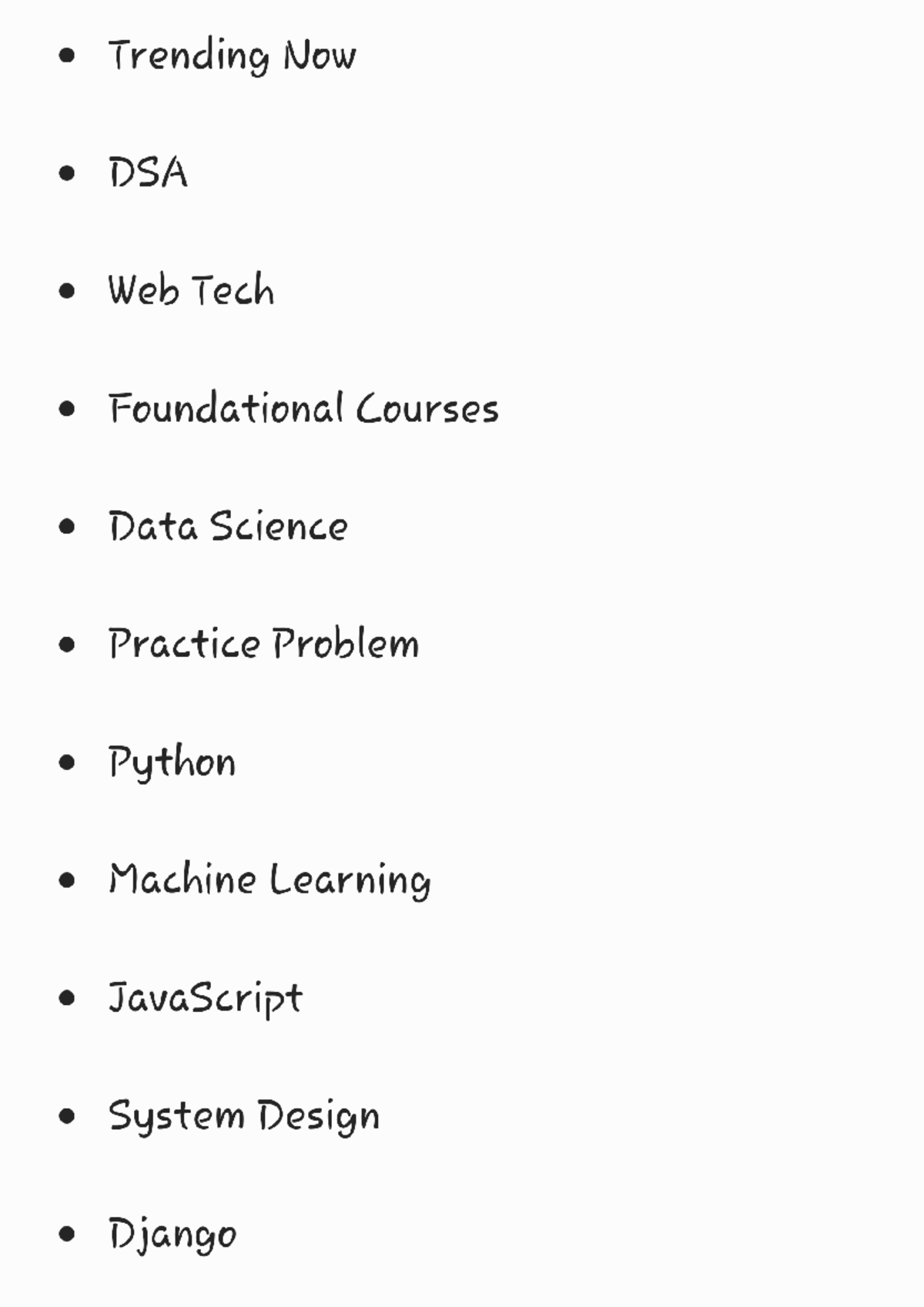 Jkuat - Computer science - Trending Now DSA Web Tech Foundational ...