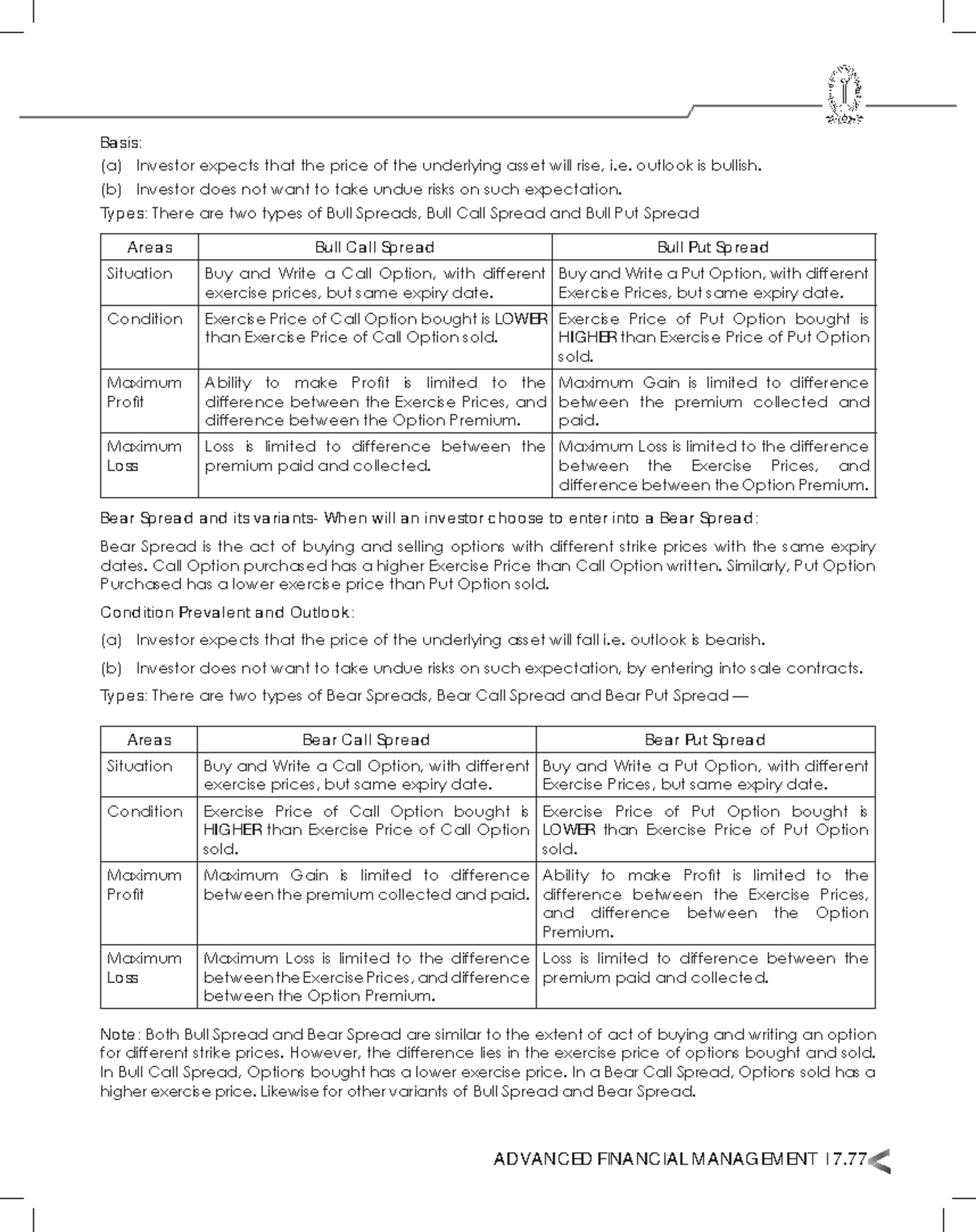 Advanced Financial Management - Institute of Cost-134 - ADVANC ED ...