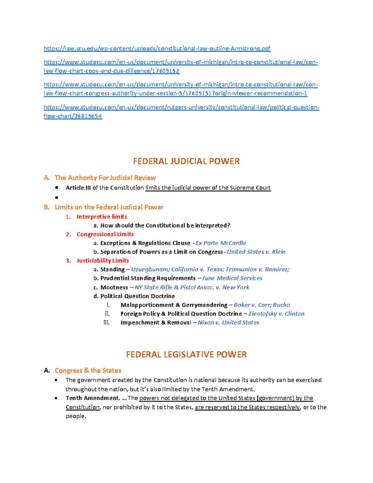 Outline 2 - law.scu/wp-content/uploads/constitutional-law-outline ...