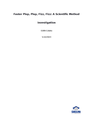 BIO 120L M6 Monohybrid and Dihybrid Lab Report - Name: Edith Colato ...