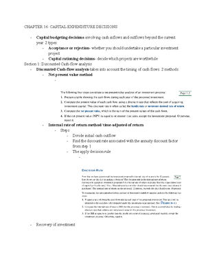 BUAD 281 Chapter 3 - textbook summary - CHAPTER 3: PRODUCT COSTING AND ...