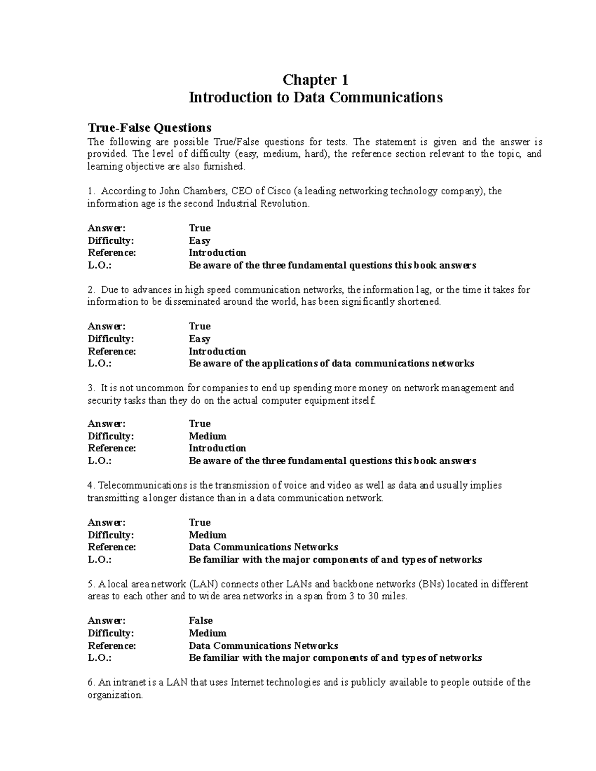Chapter 1-6 3210 - course info - ITEC 3010 - Yorku - Studocu