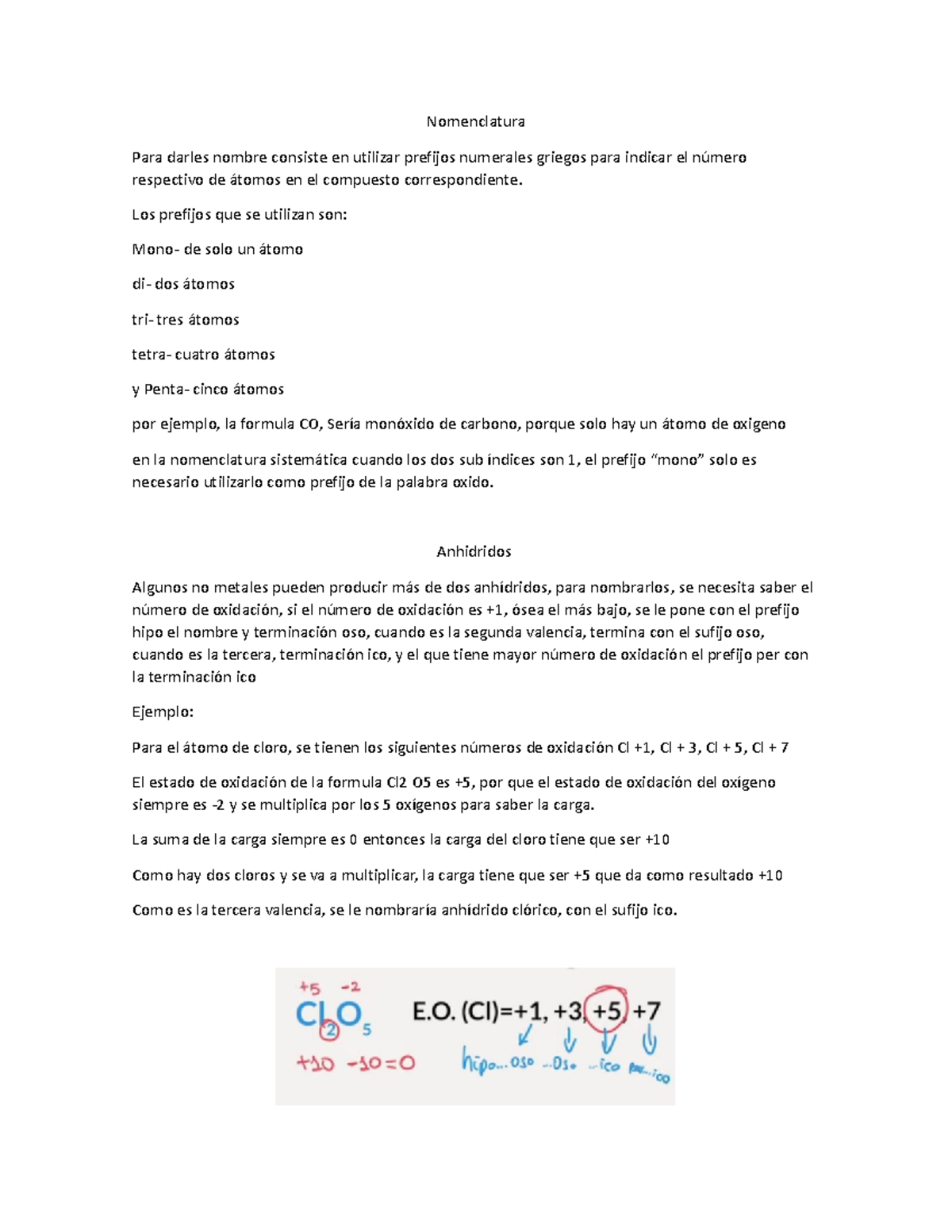 Nomenclatura - COCO - Nomenclatura Para darles nombre consiste en ...