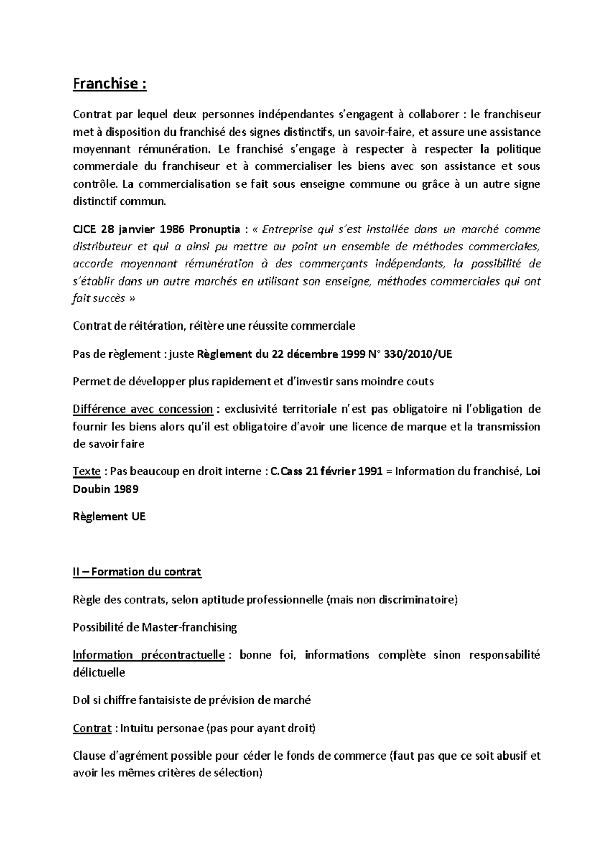 Fiche droit de la distribution - Warning: TT: undefined function: 32 Warning: TT: undefined ...