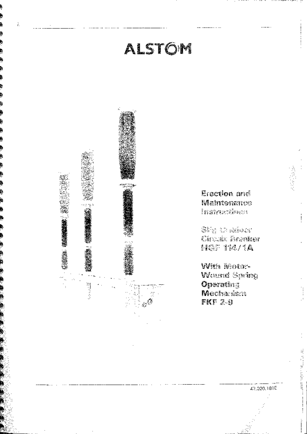 1 Datos Técnicos - trafo - ALSTOM Erection and Maintenance Instructions ...