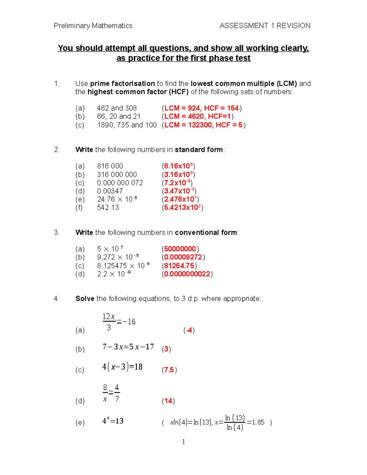 Sample/practice exam 2017, questions and answers - Preliminary ...
