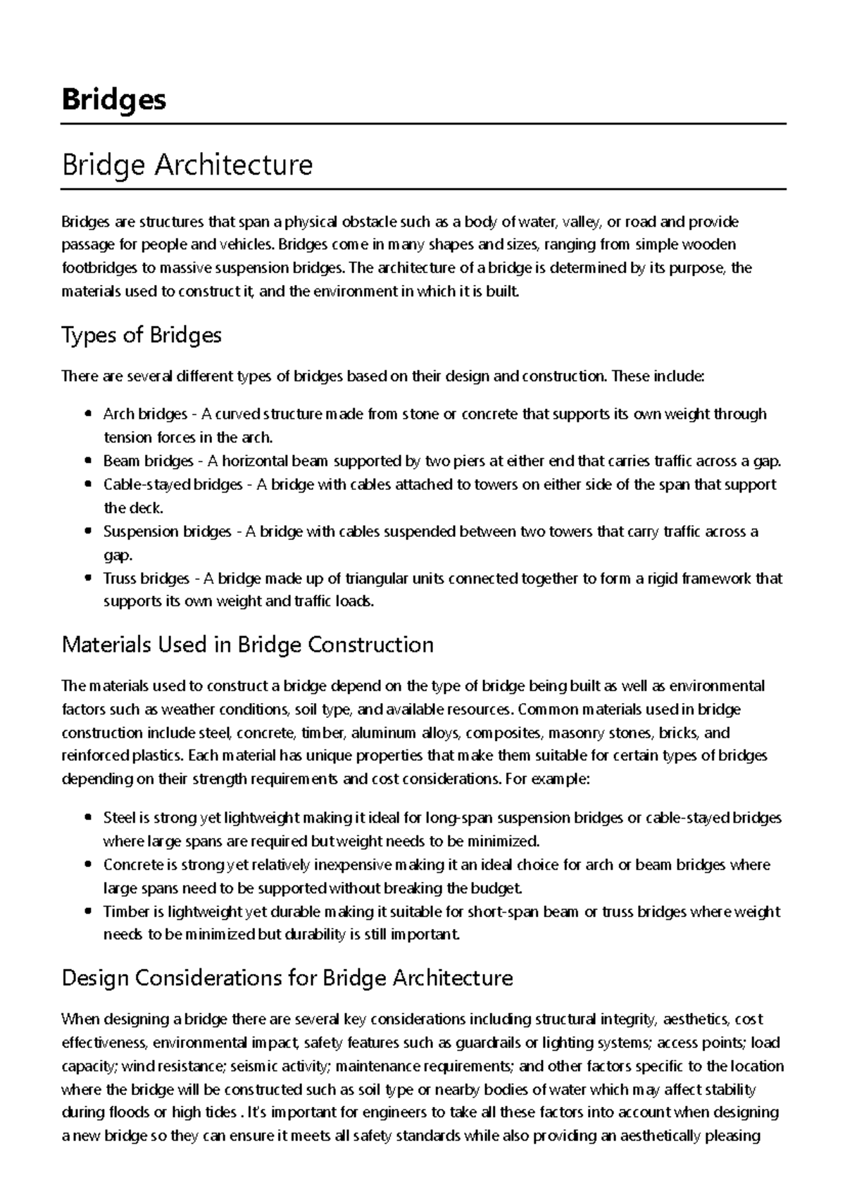 Bridges in Computer Network Concepts - Bridges Bridge Architecture ...