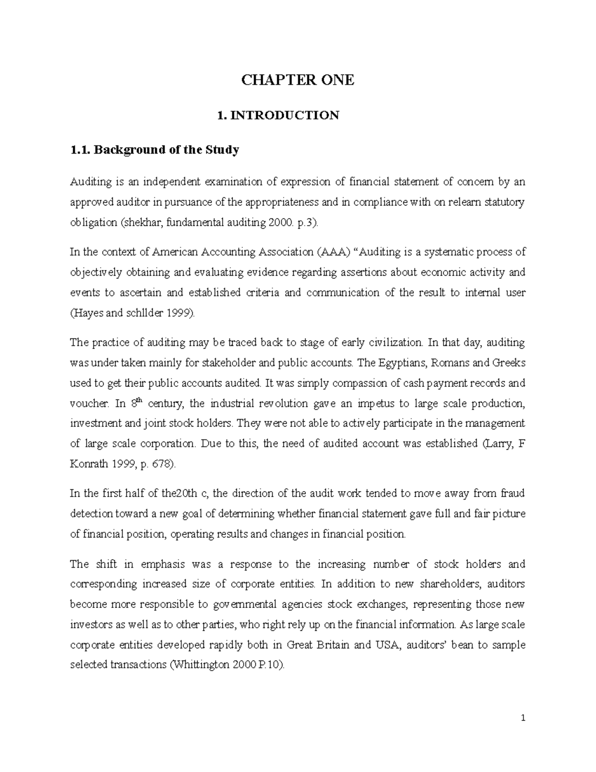 Chapter 1,2,3,4 AND Referance - CHAPTER ONE 1. INTRODUCTION 1 ...