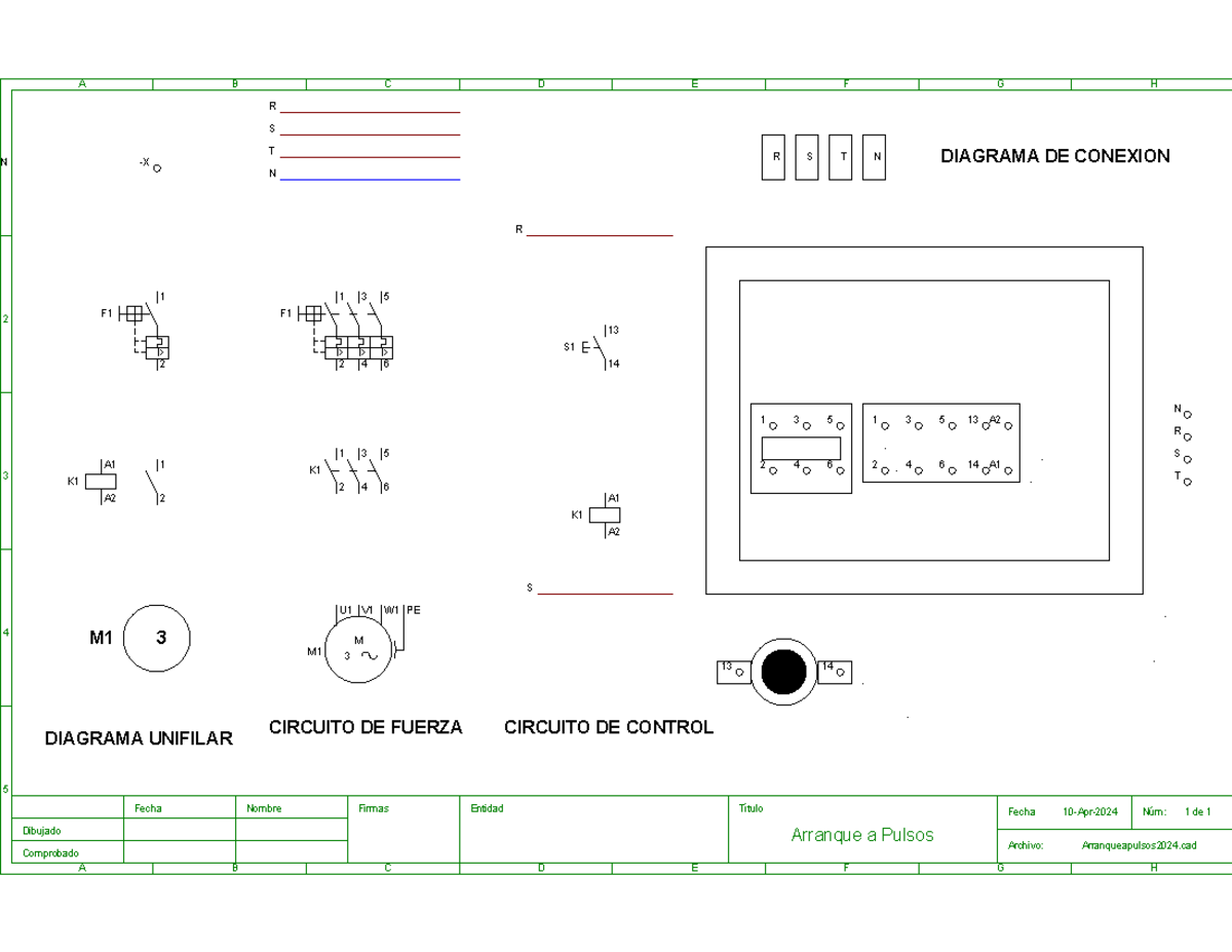 Arranqueapulsos 2024 - Circuito de control de motores electricos - A A ...