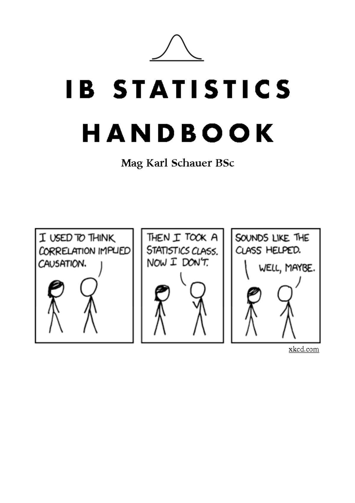 IB Statistics Handbook 3 - I B S T A T I S T I C S H A N D B O O K Mag ...