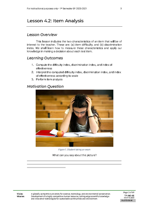 Lesson Exemplar Grade 5 Q3 Describe the effects of changing the ...