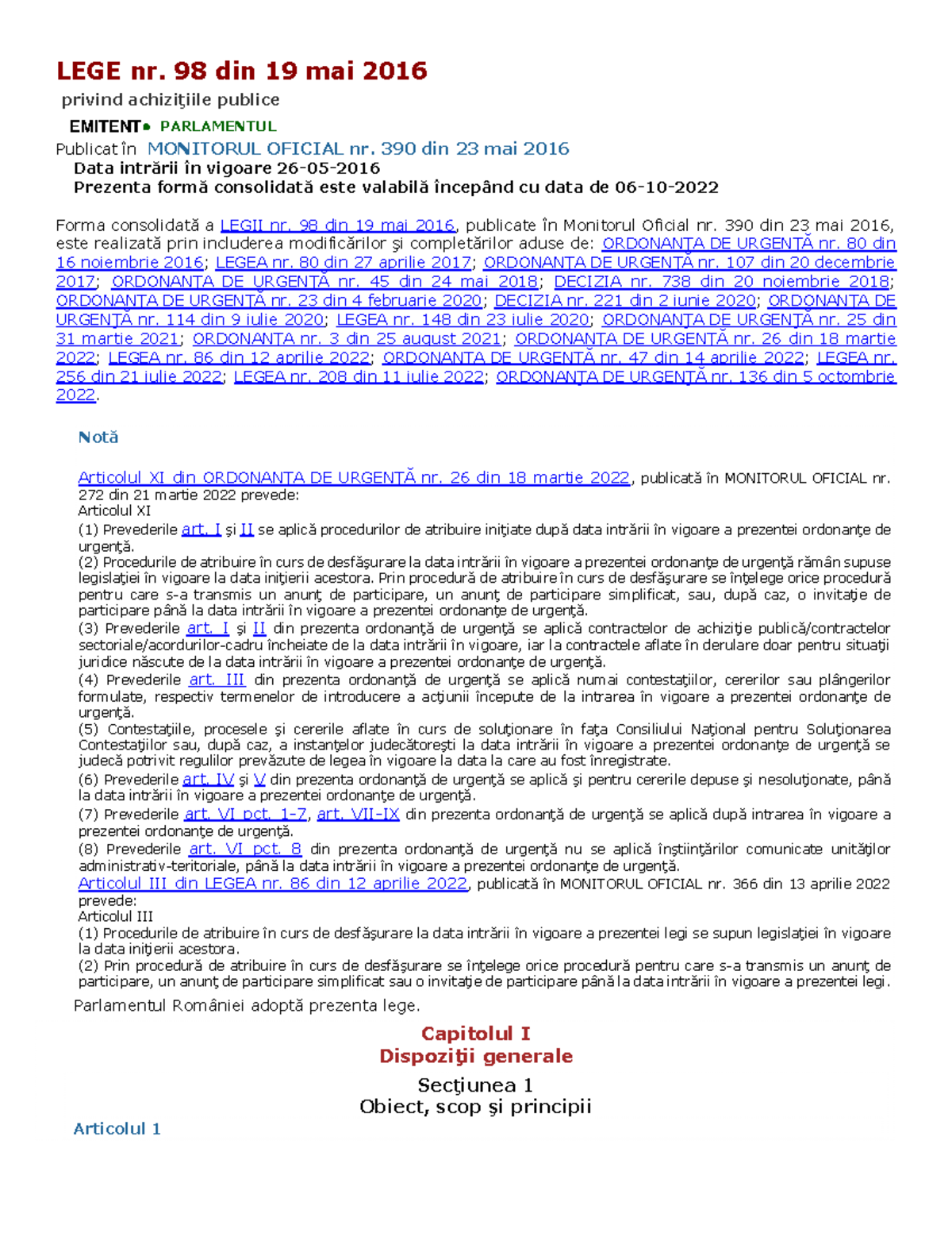 LEGE-nr.-98-din-19-mai-2016-oct-2022 anap - LEGE nr. 98 din 19 mai 2016 ...