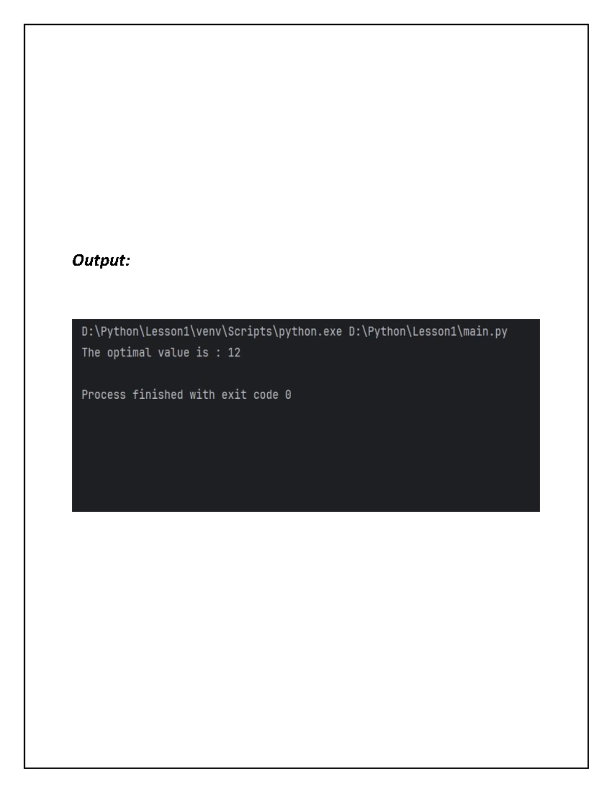 AI file - ai practical file - Output: PRACTICAL - 2 AIM: Write a program to conduct Game Search ...