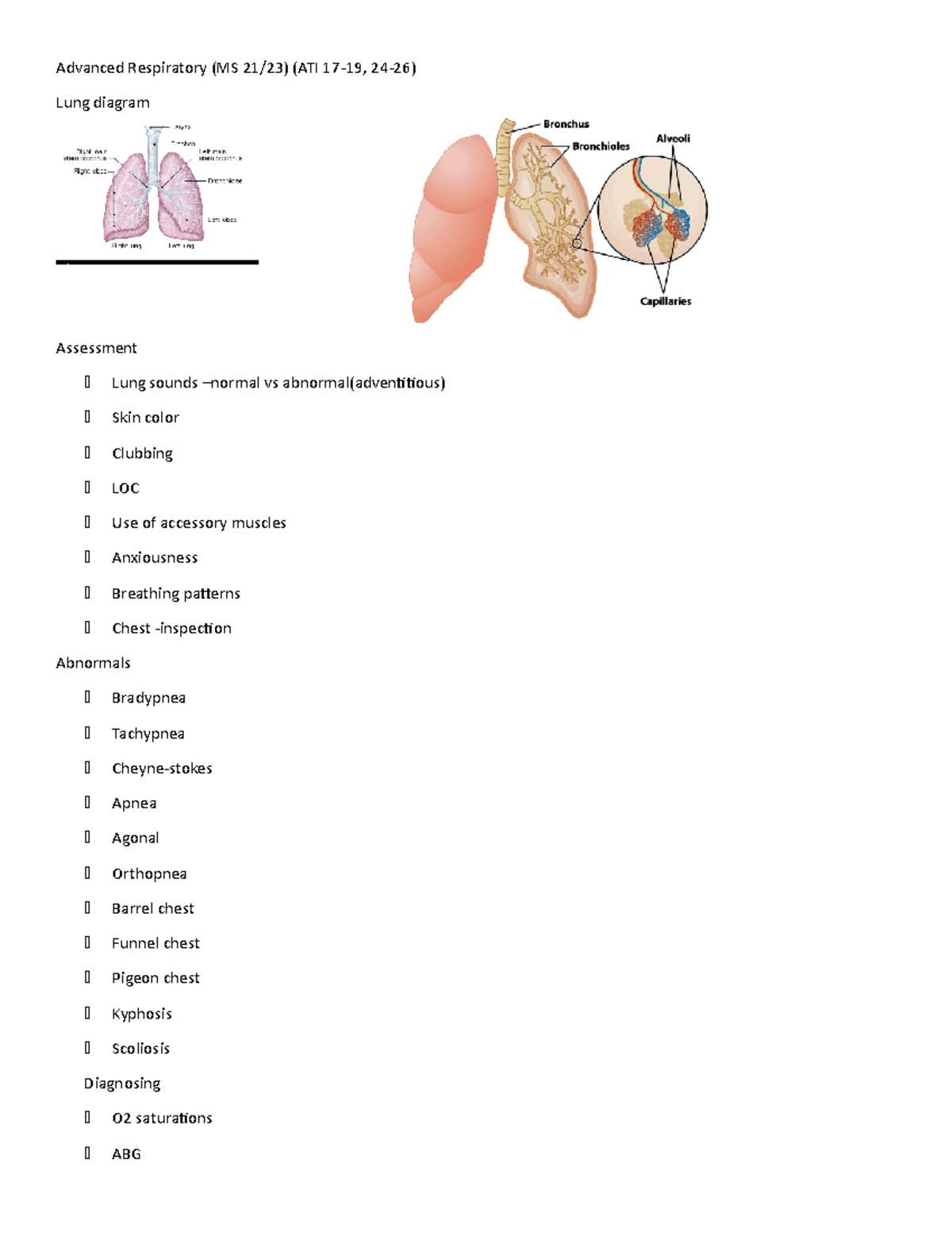 2239 Advanced Respiratory - Advanced Respiratory (MS 21/23) (ATI 17-19 ...