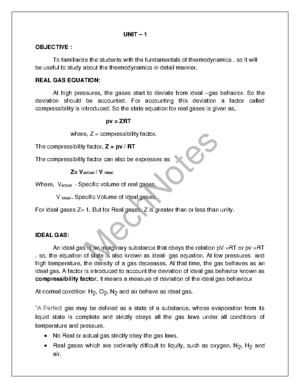 UNIT-I ATD - This is usefull for the exam - UNIT – 1 OBJECTIVE : To ...