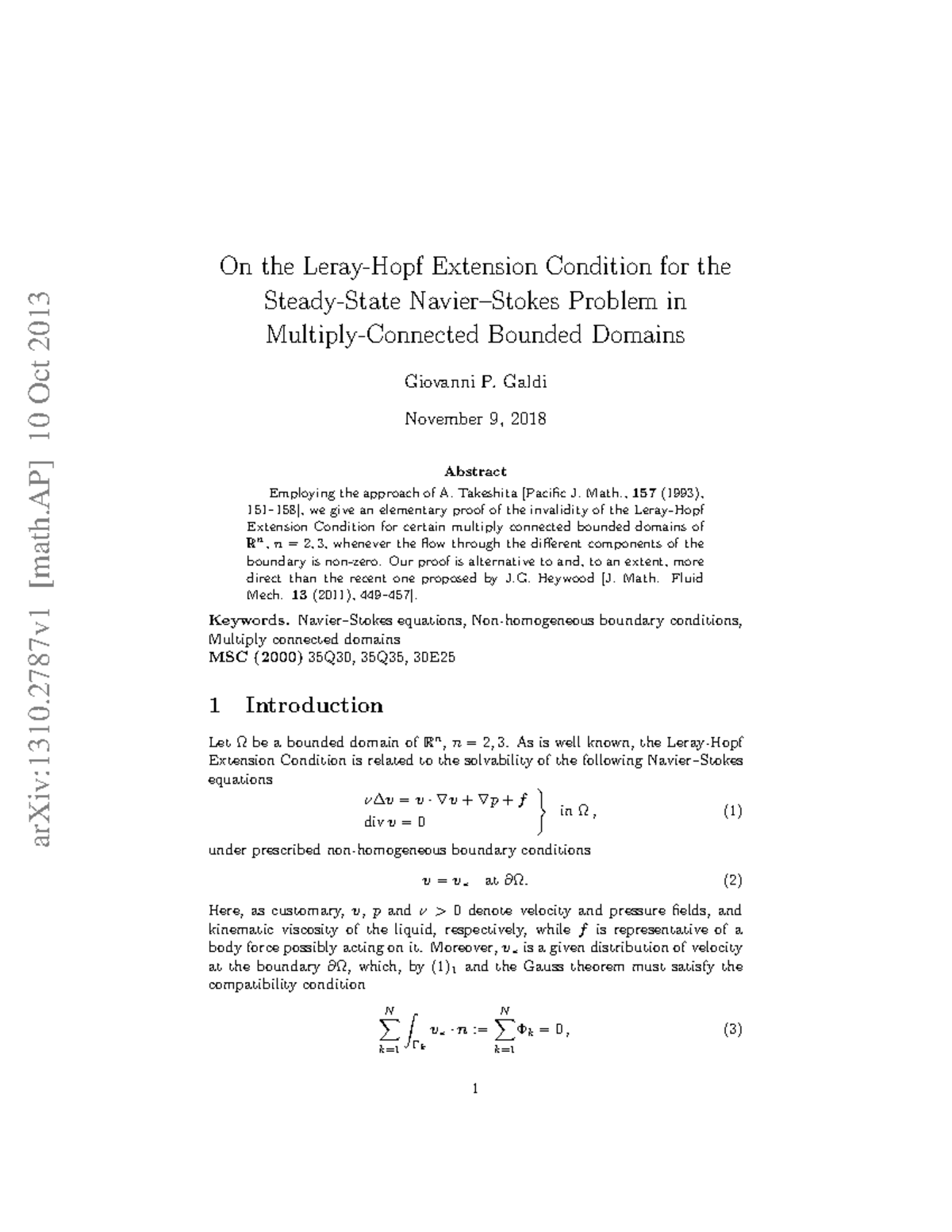 1310 - Courq - arXiv:1310 [math] 10 Oct 2013 On the Leray-Hopf ...