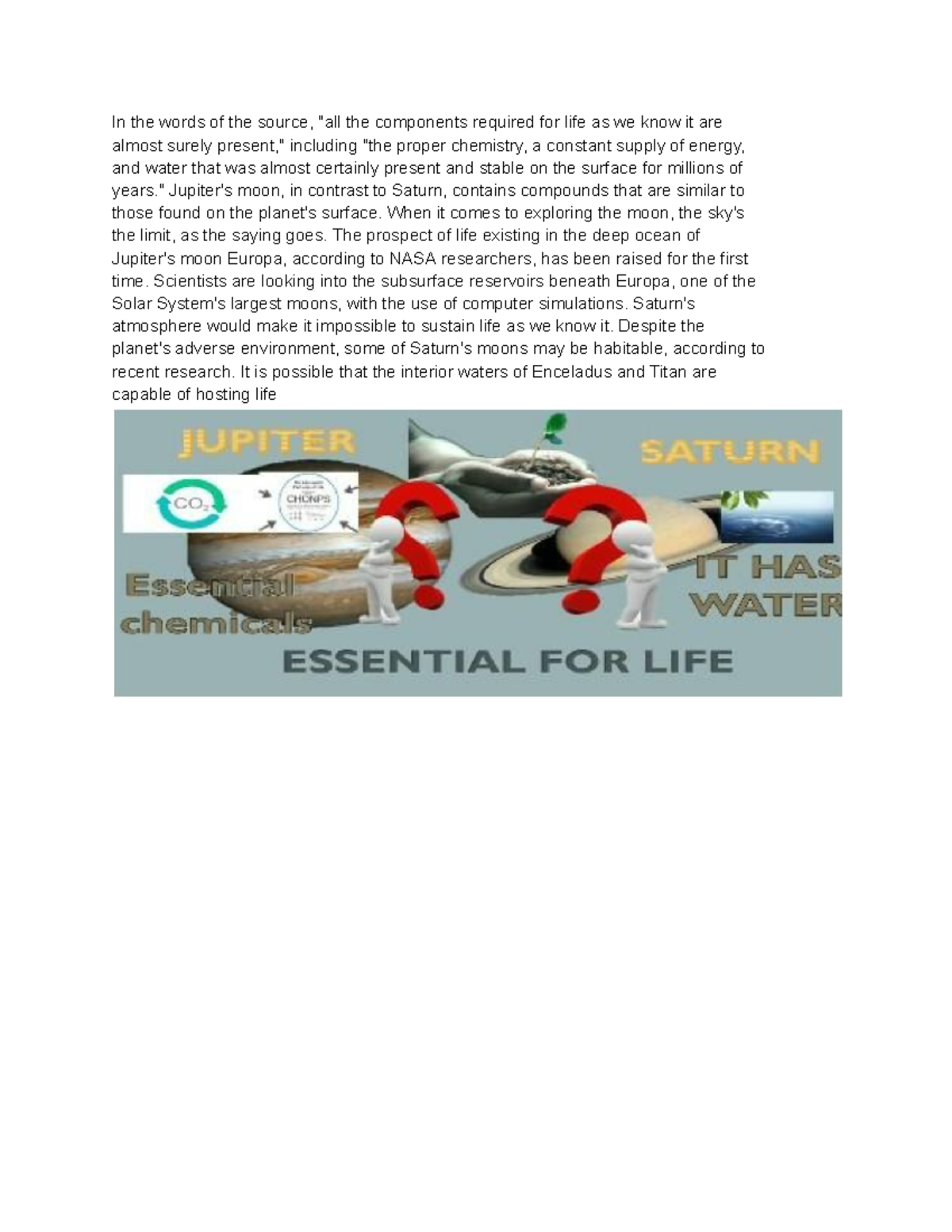 Unit 3 Activity - In the words of the source, "all the components ...