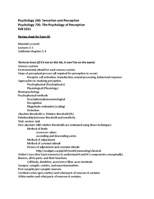 Chapter 01 Introduction to Perception - : s: e: Chapter 01 Introduction ...