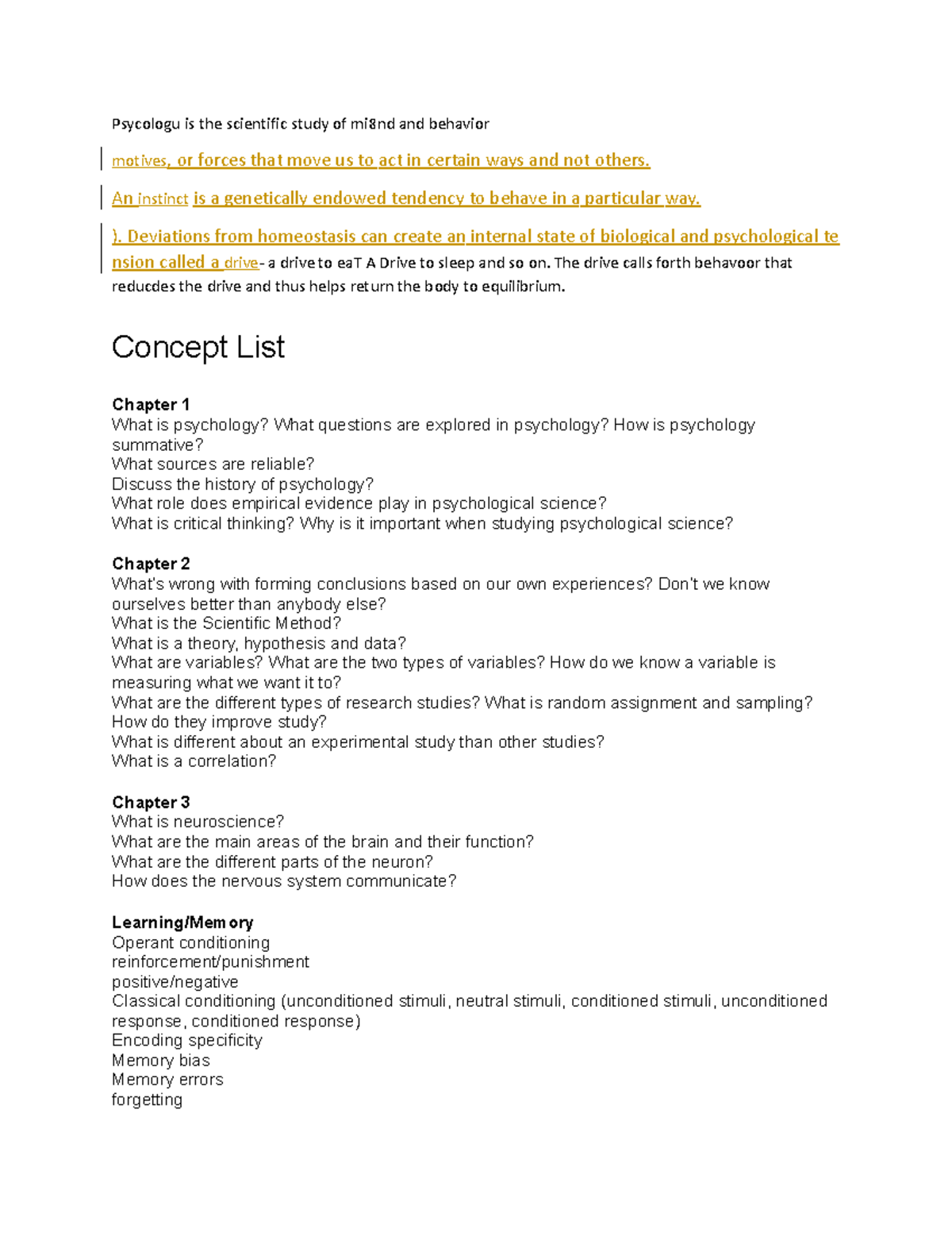 Psychology stuff - pyscf - Psycologu is the scientific study of mi8nd ...