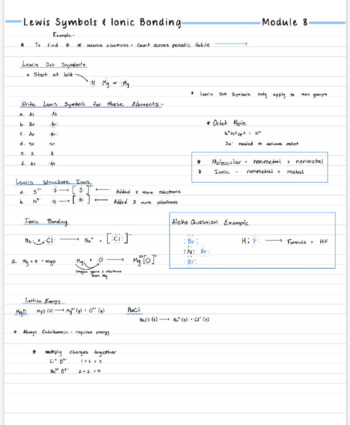 Lewis Symbols and Ionic Bonding Chem 111 - CHEM 111 - Studocu