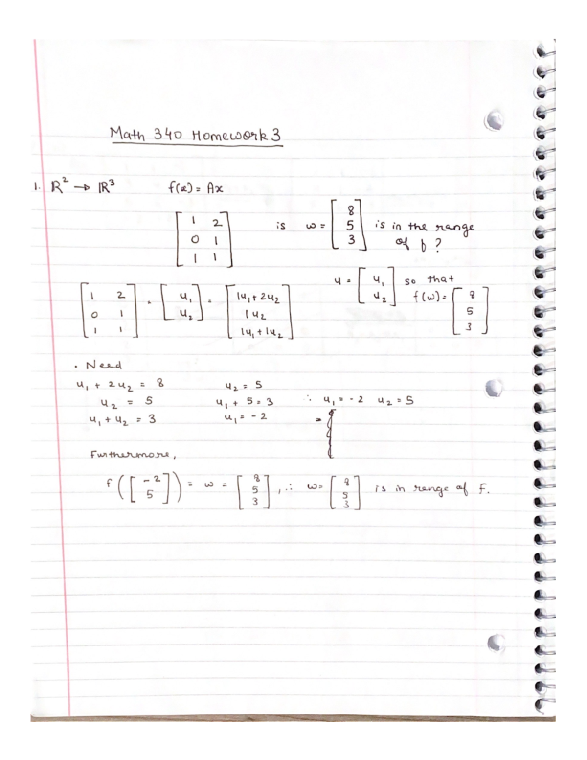 Math 340 Homework 3 - MATH 340 - Studocu