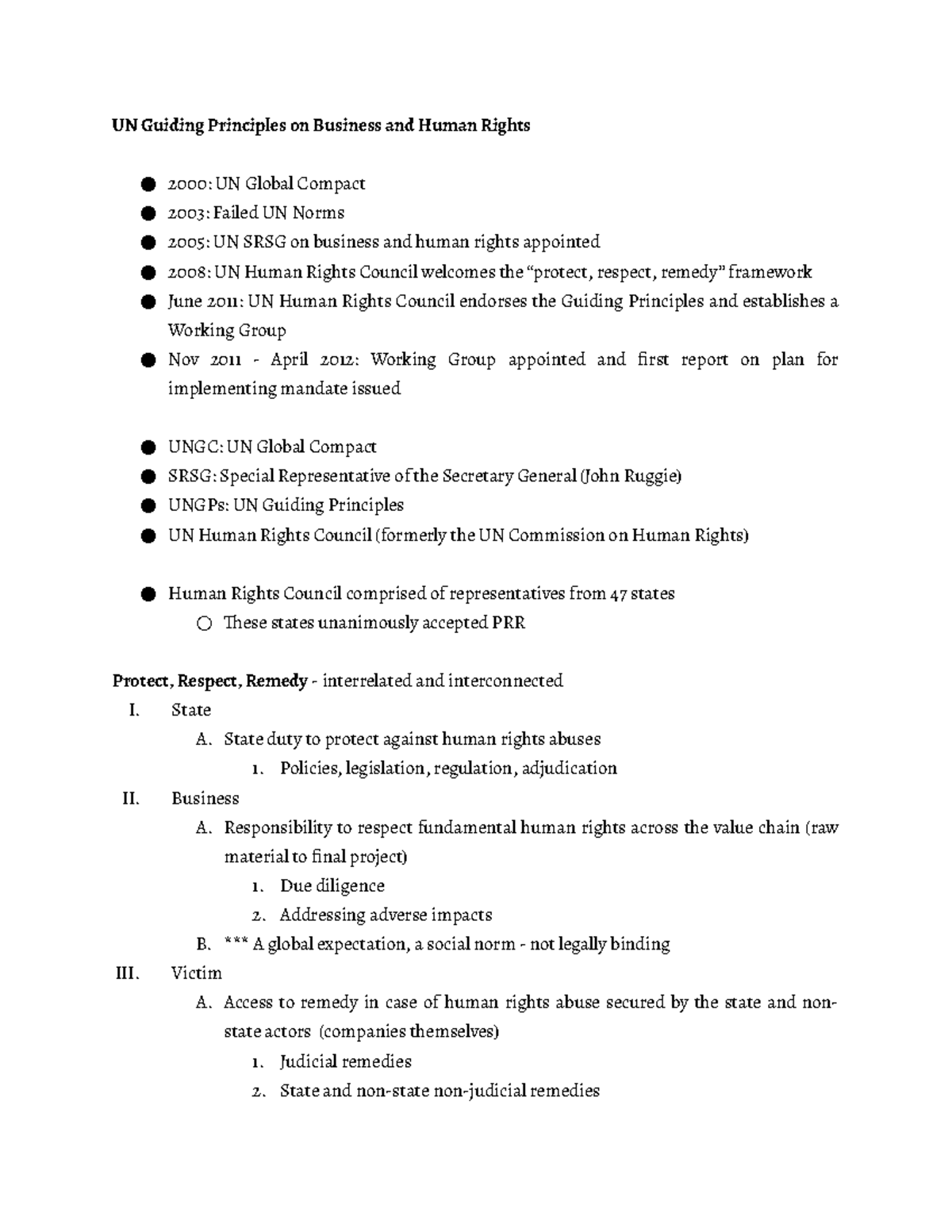 Full Lecture Notes - UN Guiding Principles on Business and Human Rights ...