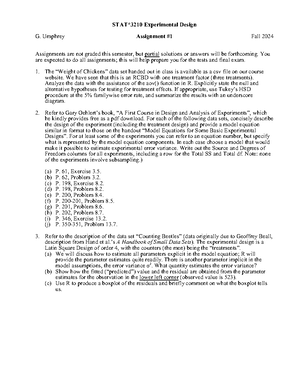Formula Sheet - Summary Experimental Design - Improve Life University ...