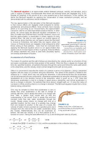 Viscous versus Inviscid Regions of Flow - This internal resistance to ...