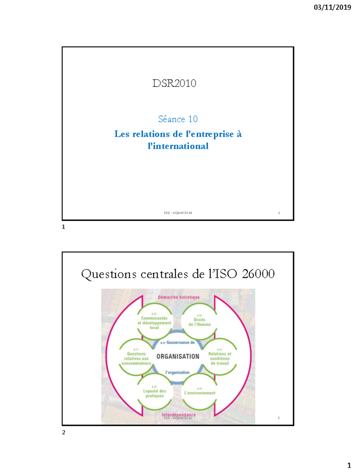 Cours 9 - Warning: TT: undefined function: 32 Warning: TT: undefined function: 32 Les relations ...