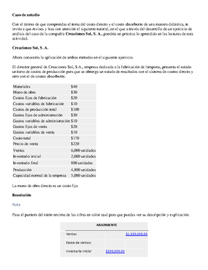 Costeo - 2021 Costeo simple y costeo absorbente Cecilia Belmonte ...