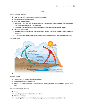 Chem Notes ch. 8 - Gillian Briggs class - 1 | c h e m n o t e s C h. 8 ...