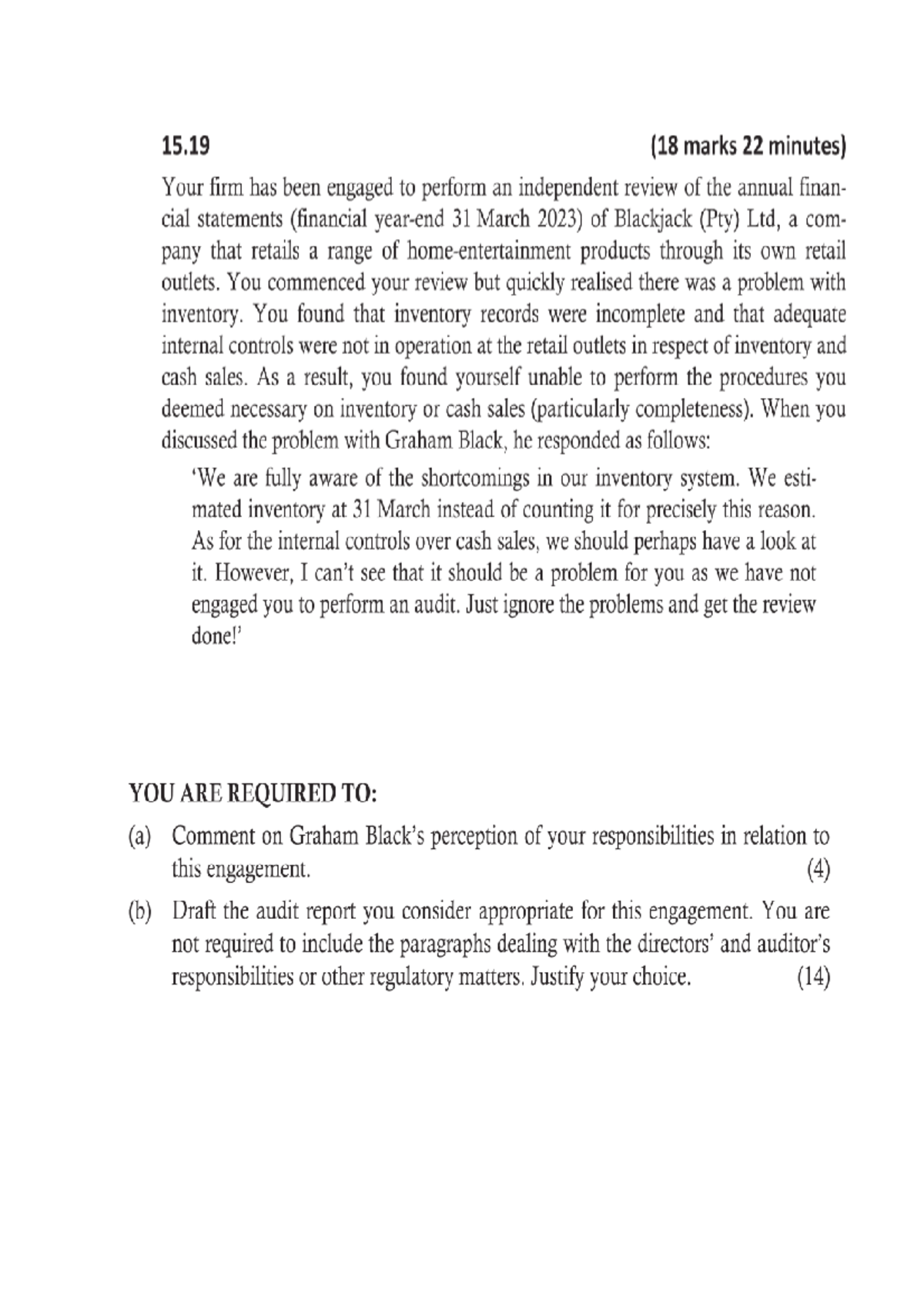 Class Example - Acct 322 - Studocu