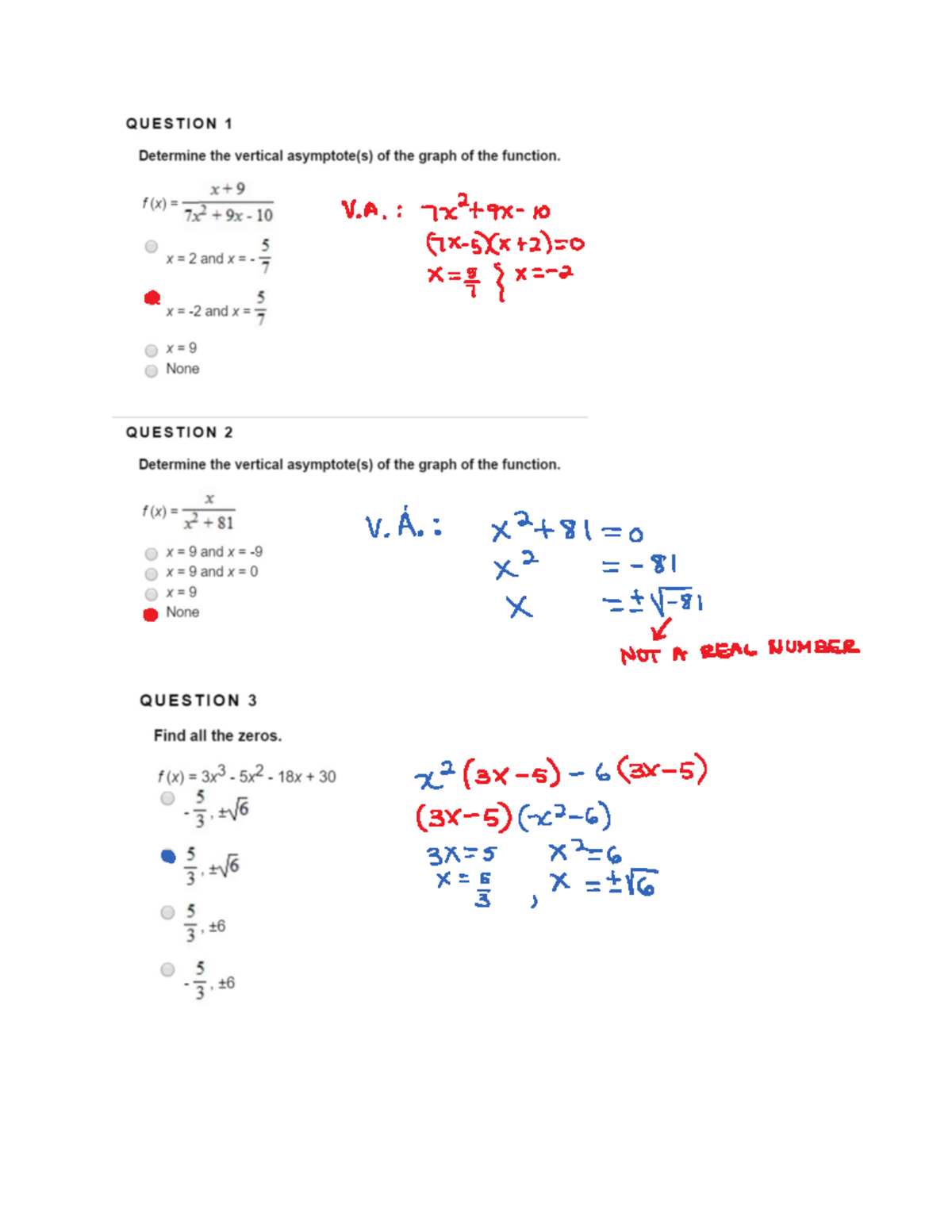 MAC 1105 VC Unit 3 Test - MAC 1105 VC Unit 3 Test Solution - MAC1105 ...