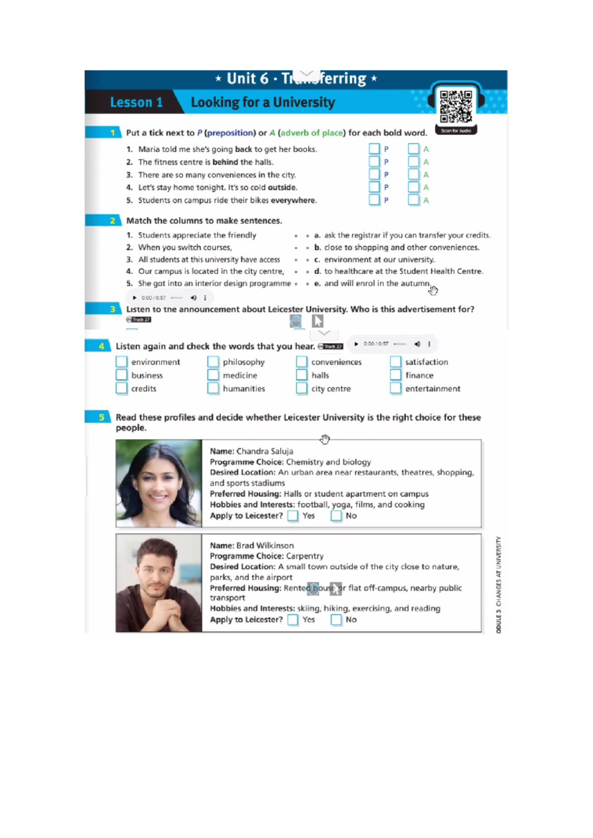 Workbook UNIT 6 - ayuda mucho para estudiar - ingles intermedio 6 - Studocu