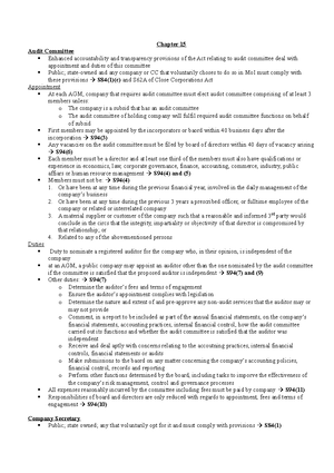 Werksmans King IV Summary - A Review of The King IV Report on Corporate ...