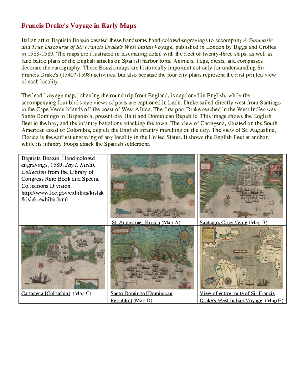 Drakes Voyage Early Maps - Francis Drake's Voyage in Early Maps Italian ...