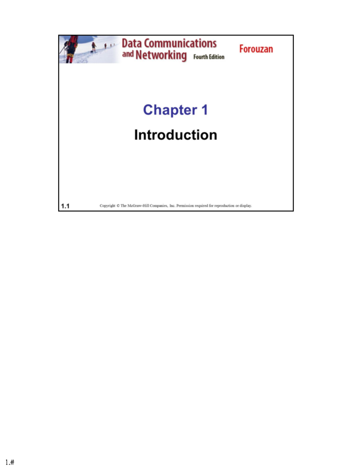 Ch01 - ................... - Simplex In simplex mode, the communication ...