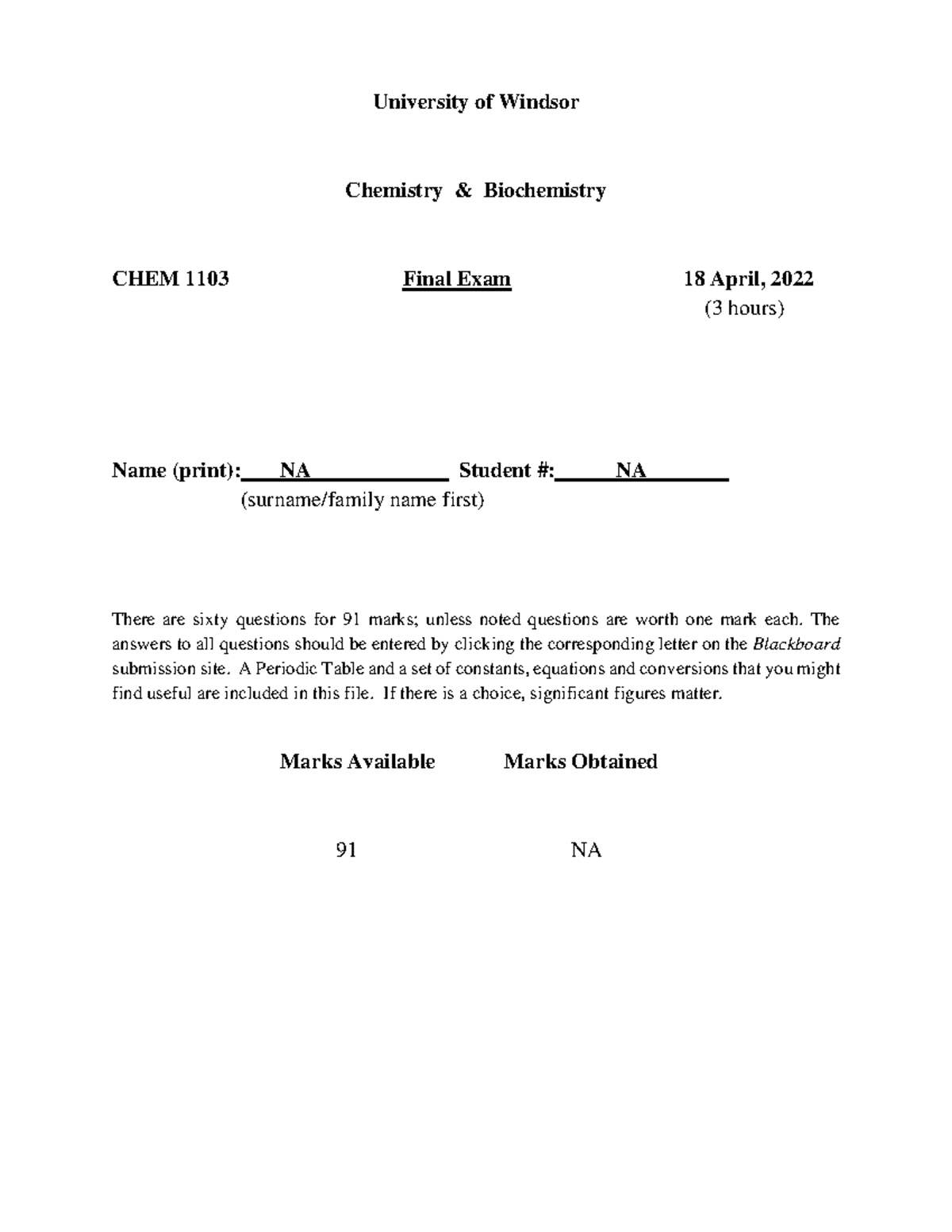 Front page PTable equns consts conversions - University of Windsor ...