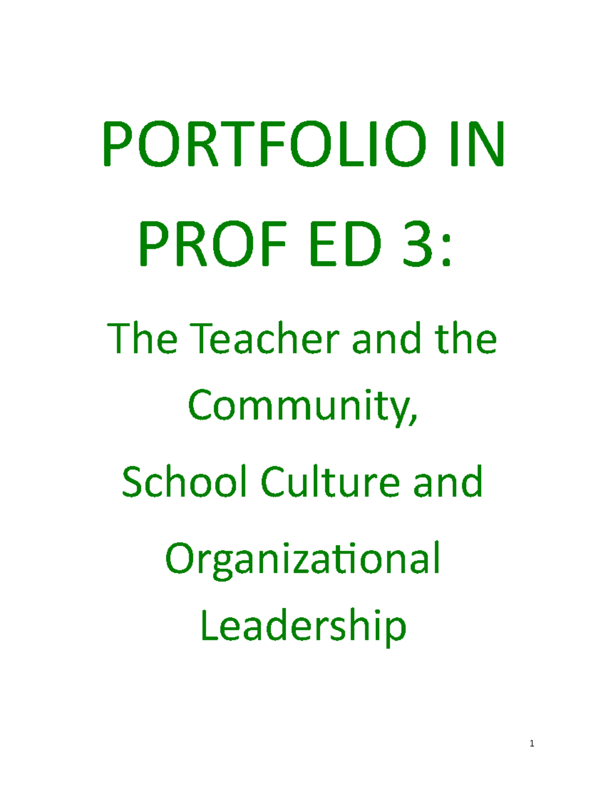 Belardo, 2nd, BSED Filipino 2D Profed 3 Portfolio - PORTFOLIO IN PROF ...