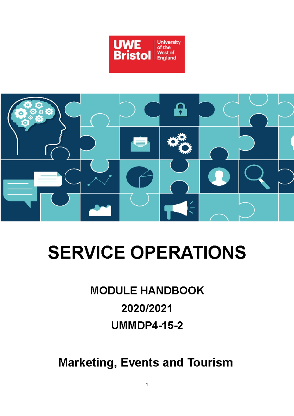 Service Operations MET Handbook 2021 - SERVICE OPERATIONS MODULE ...