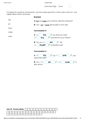 Lección 1 - Pronombres Personales Y Verbo TO BE - ingles - UCE - Studocu