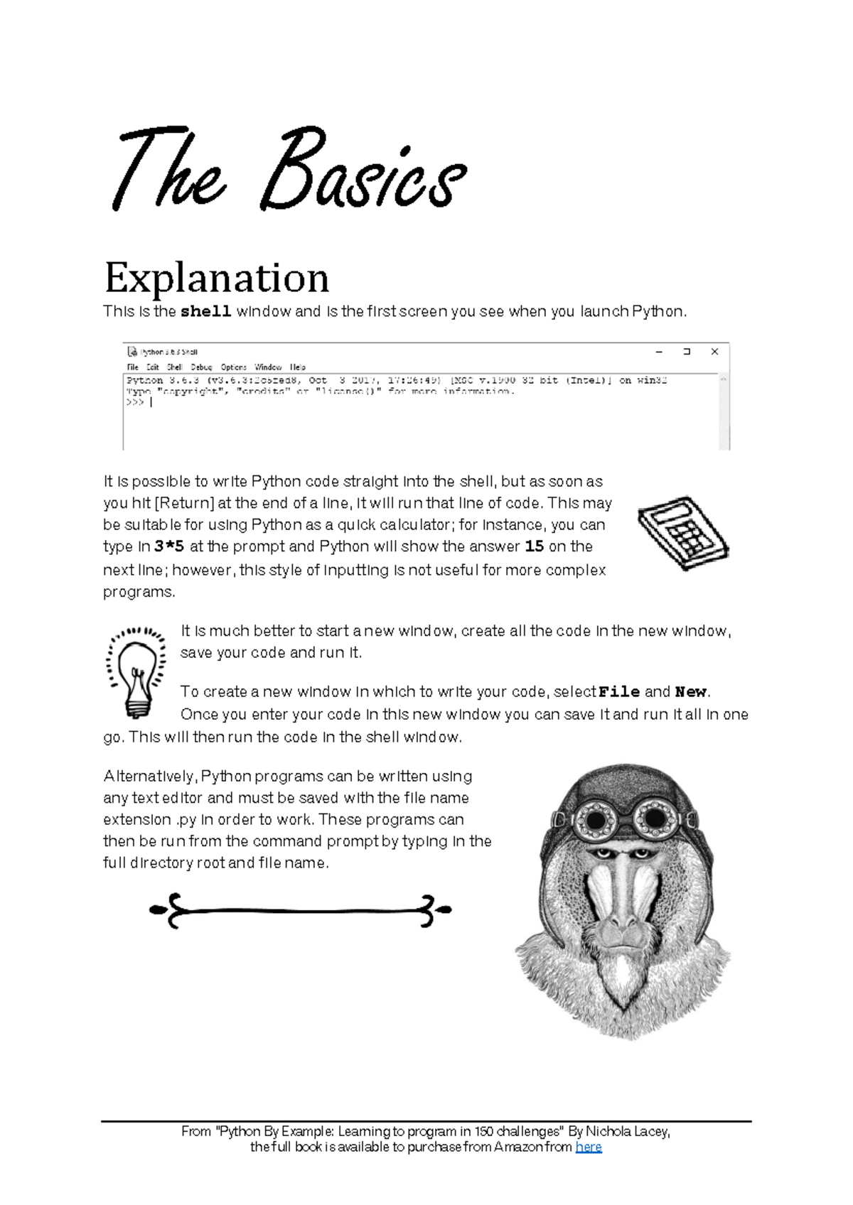 The Basics - erwgerger - From “Python By Example: Learning to program ...