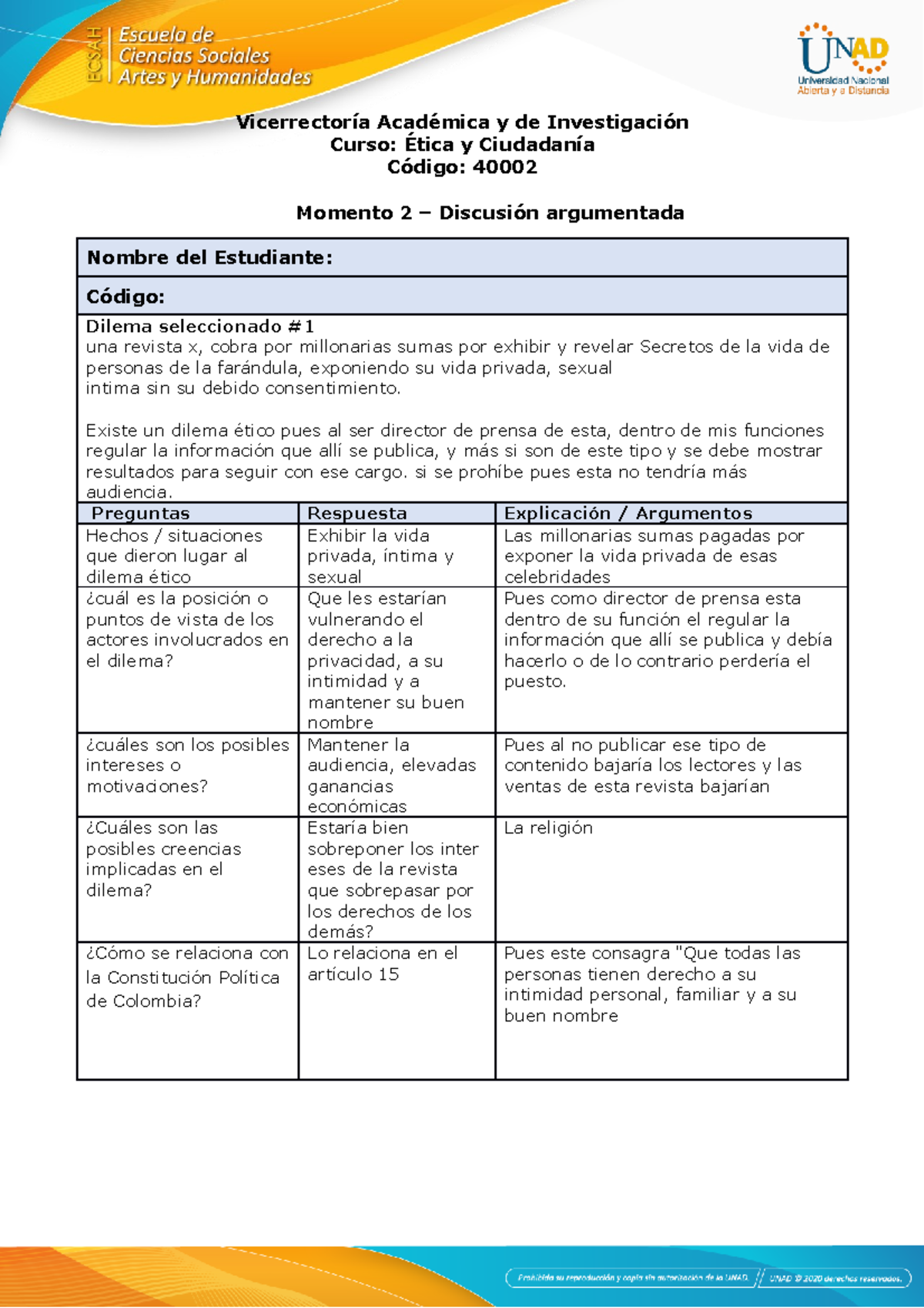 Anexo - Momento 2 - Discusión argumentada - Vicerrectoría Académica y ...