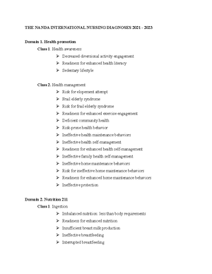 Nanda Nursing Diagnosis 2018 2020 1 - Download the NANDA nursing ...