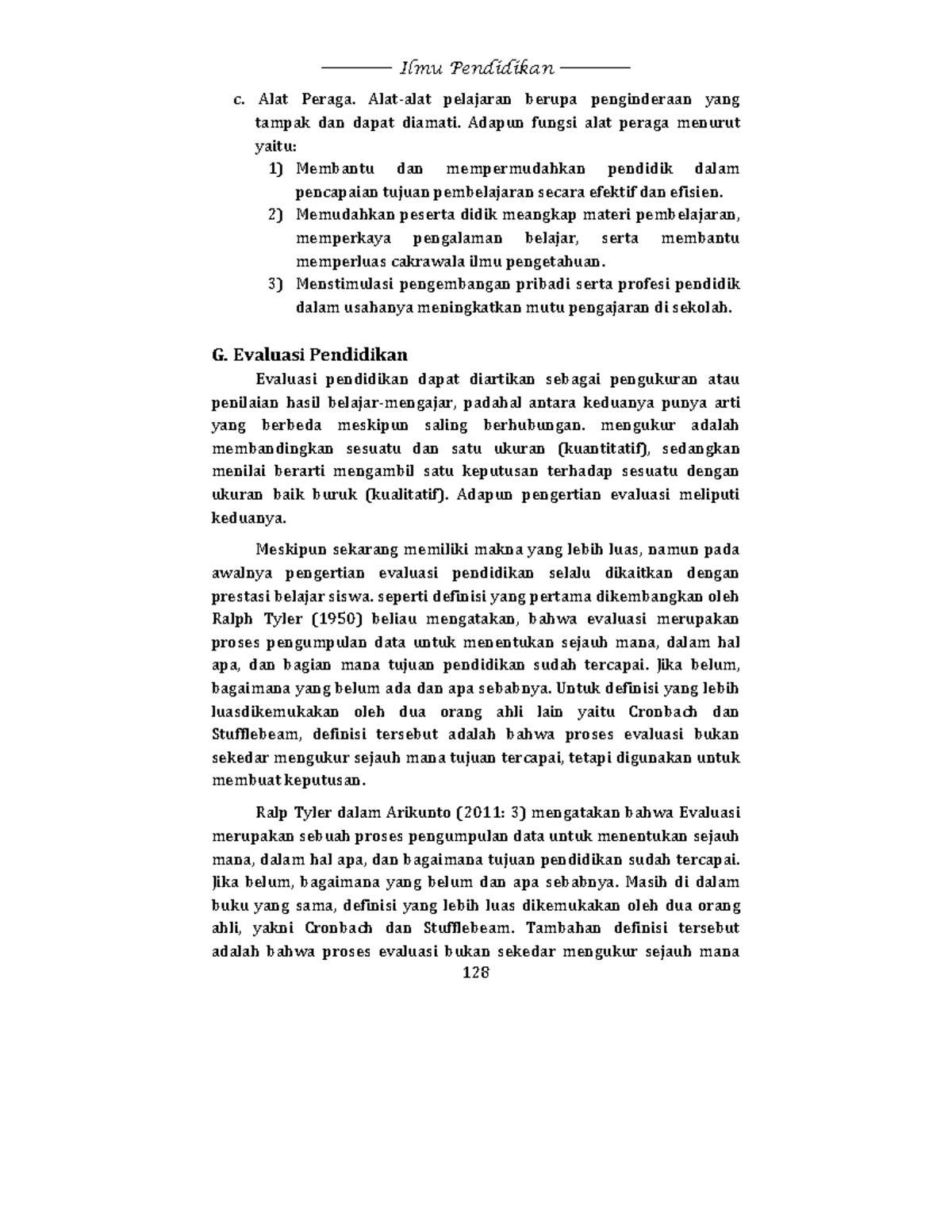 Ilmu Pendidikan -47 - Notes - _____________ Ilmu Pendidikan ...