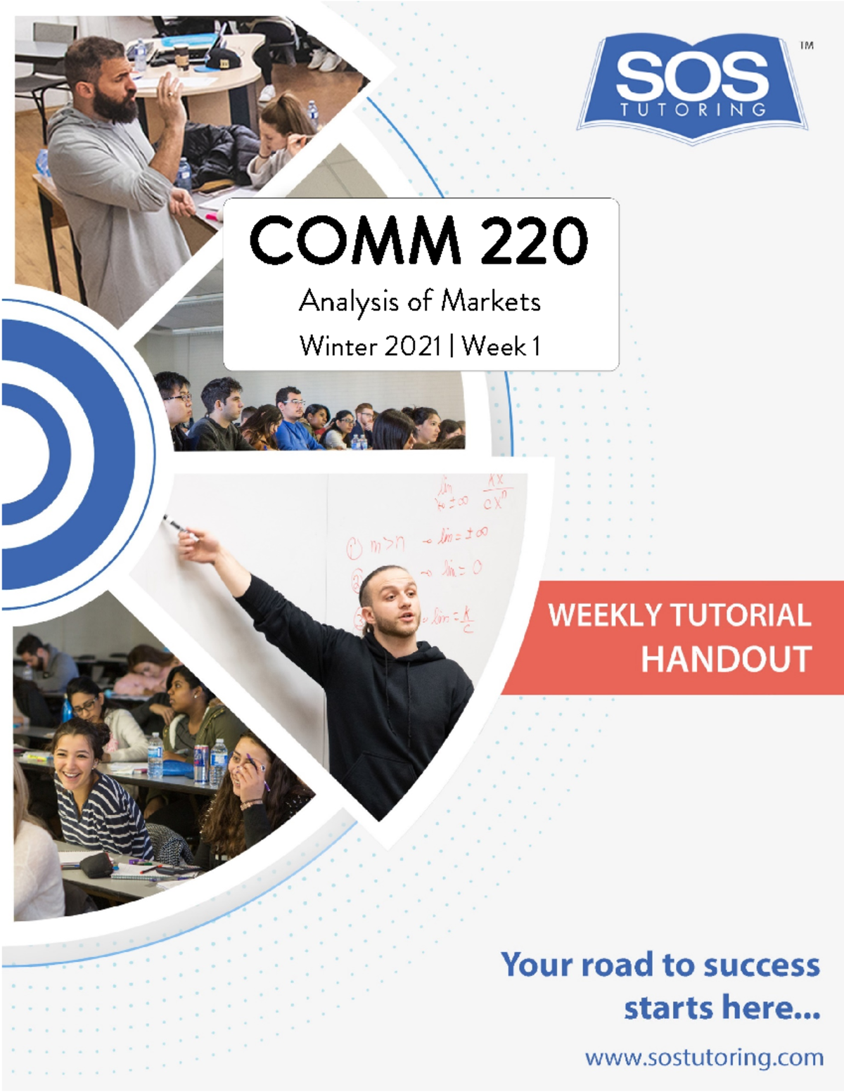 Concordia - COMM 220 - W21 - Weeklies - Week 1 - COMM 220 Analysis of Markets Winter 2021 | Week ...