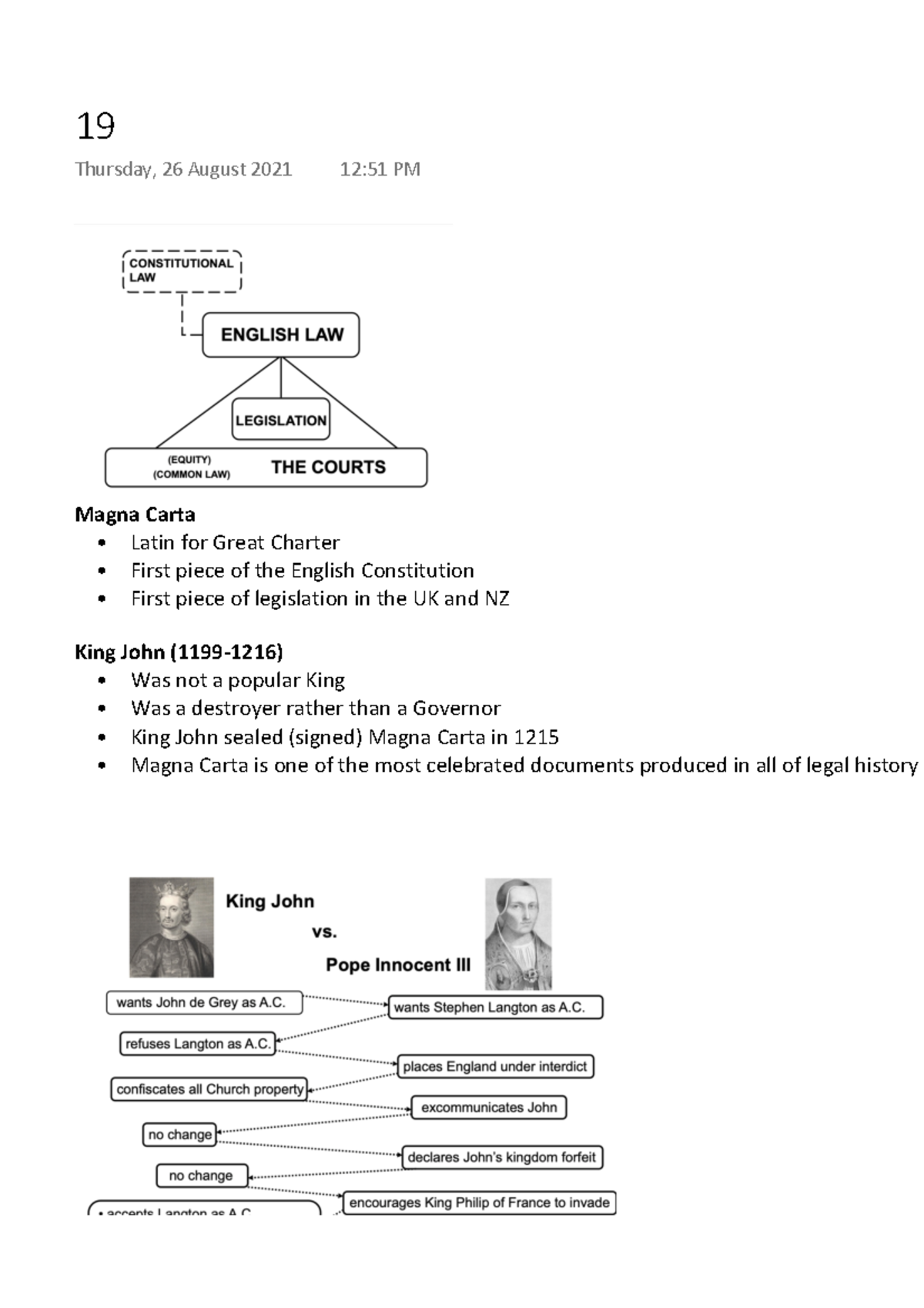 Magna carta - § § King Henry lll reissued the Magna Carta Magna Carta ...