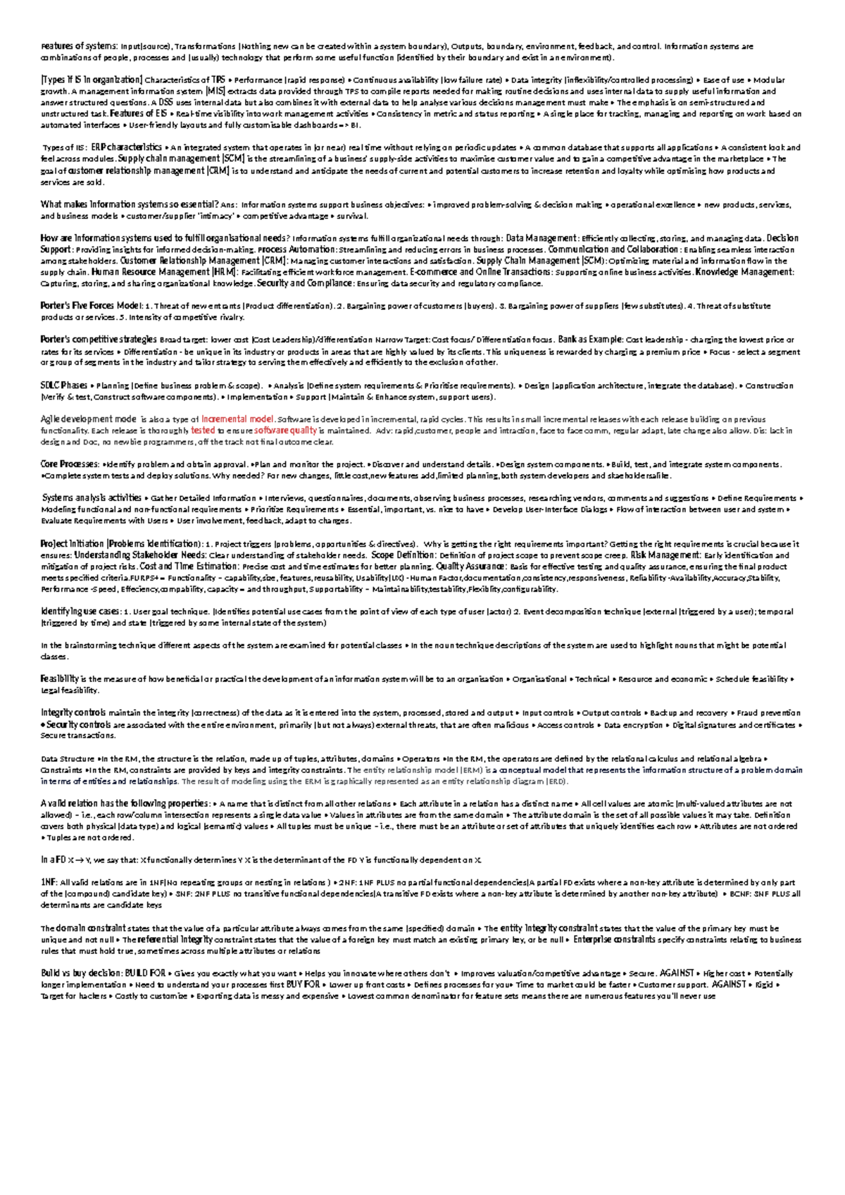 Note - Helloow world - Features of systems: Input(source ...