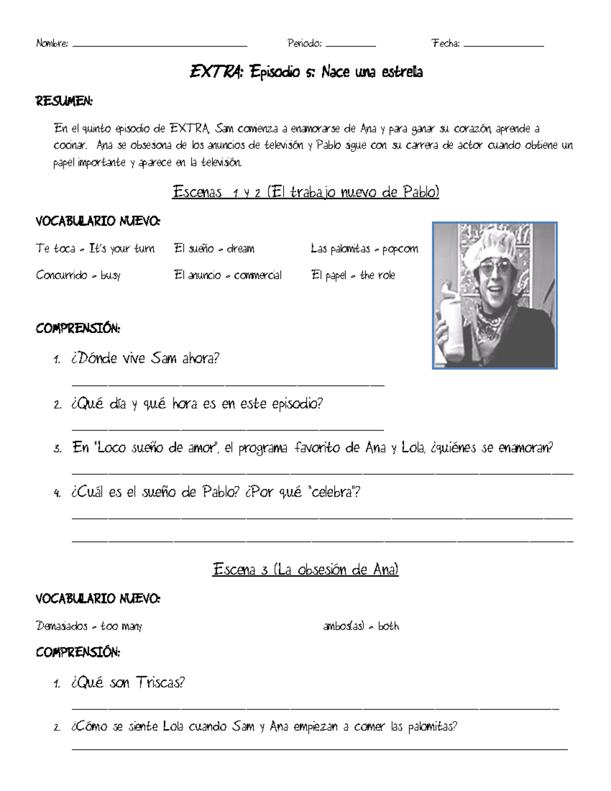 Extra Episode 5Spanish Version-1 1 - Nombre ...